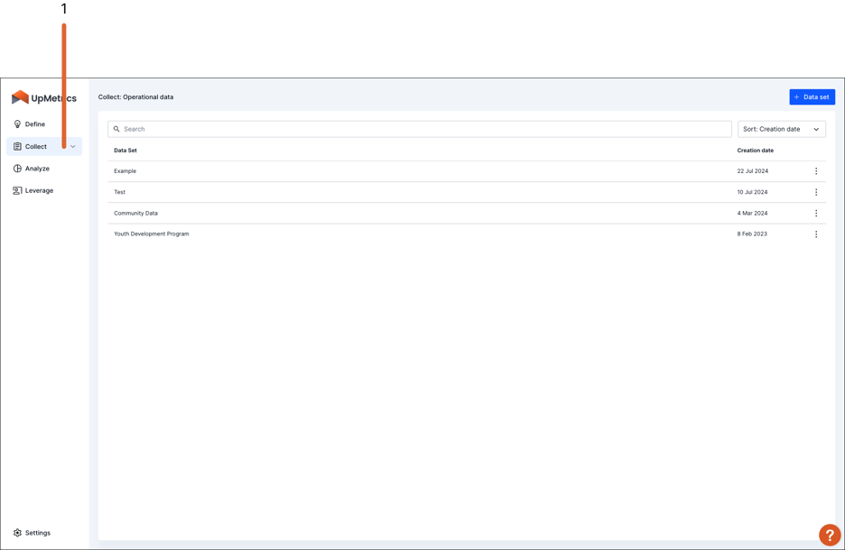 Discover data sets and data tables