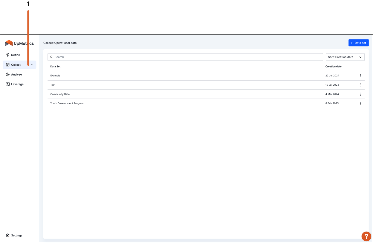 Discover data sets and data tables
